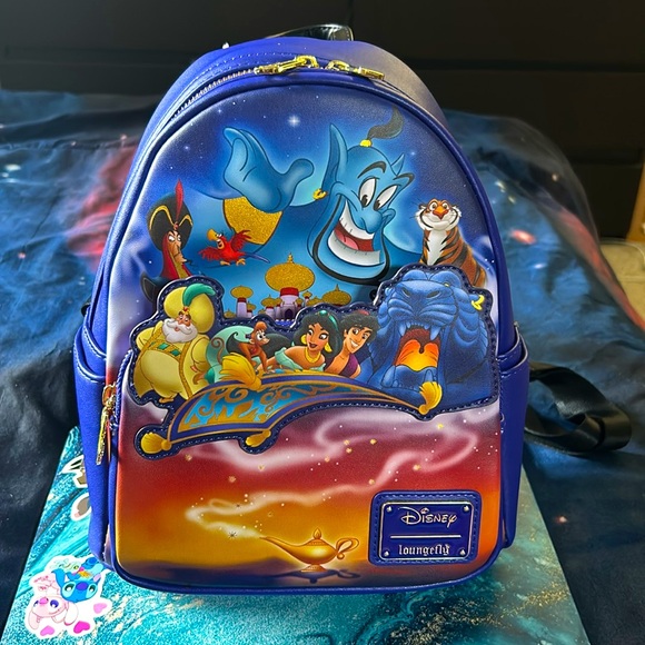 Loungefly | Bags | Sold Nwt Aladdin Loungefly Back Pack | Poshmark